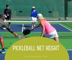 What Is The Height Of A Pickleball Net? Find Out That And More | Rule ...